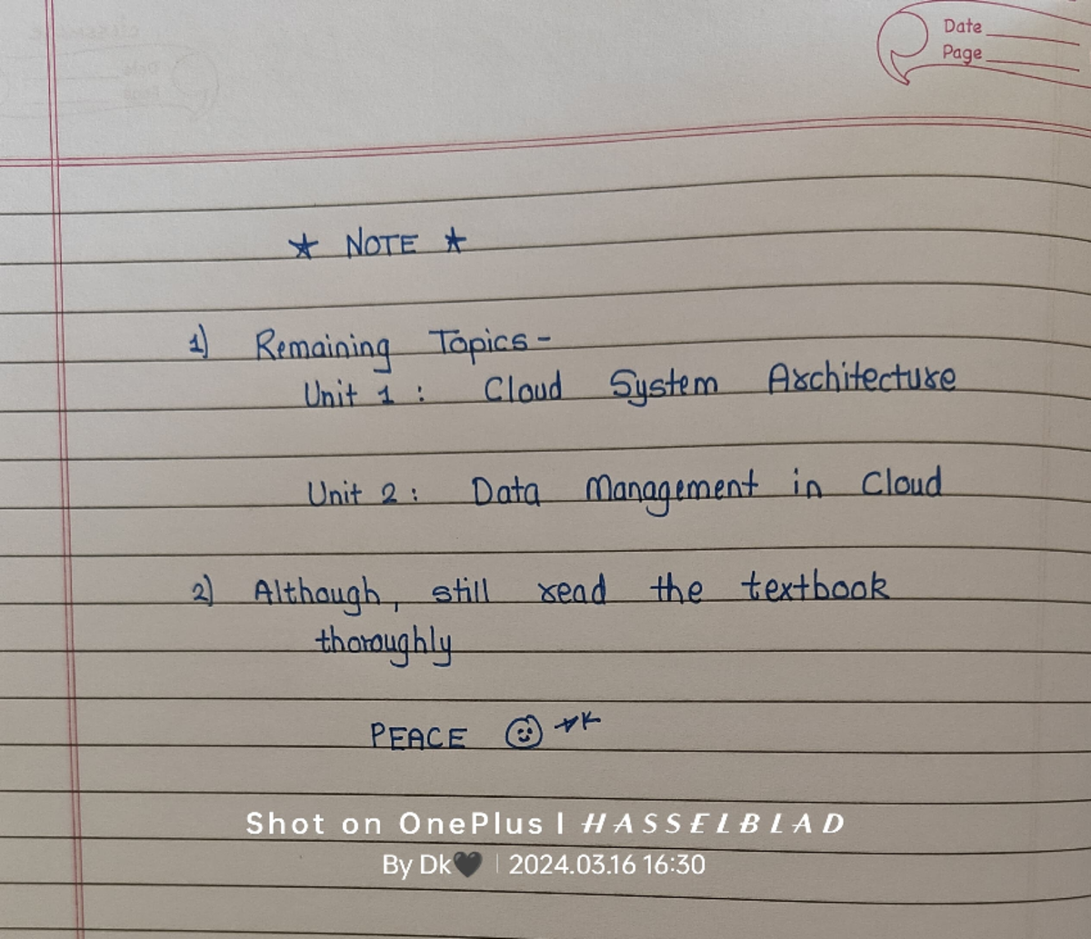 CC Insem Notes By Dk🖤 - Computer Science - Studocu