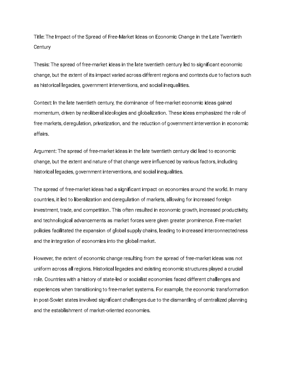 2022 LEQ 3 - Google Docs - College Board APWH Long Essay Question ...