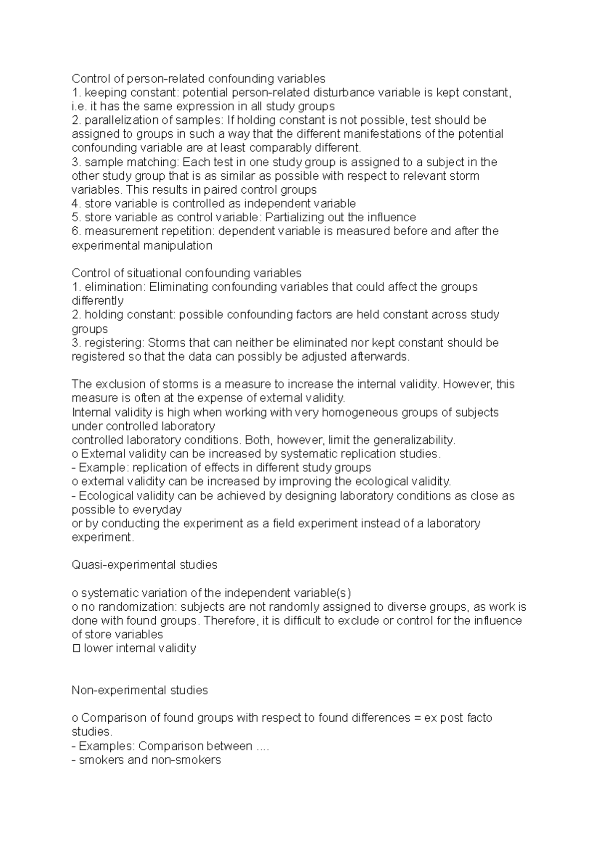 Control of person - Cognitive Psychology - Control of person-related ...