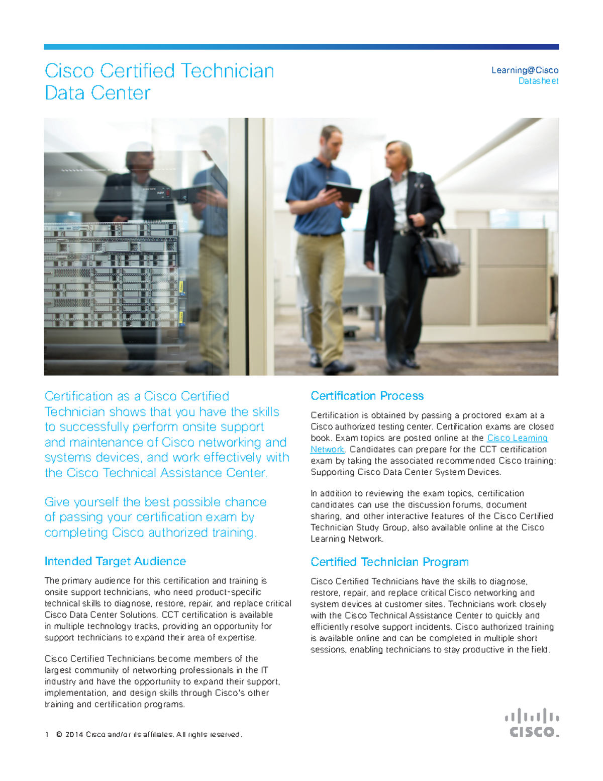 Cct DC dsheet - course work - Cisco Certified Technician Data Center 1 ...