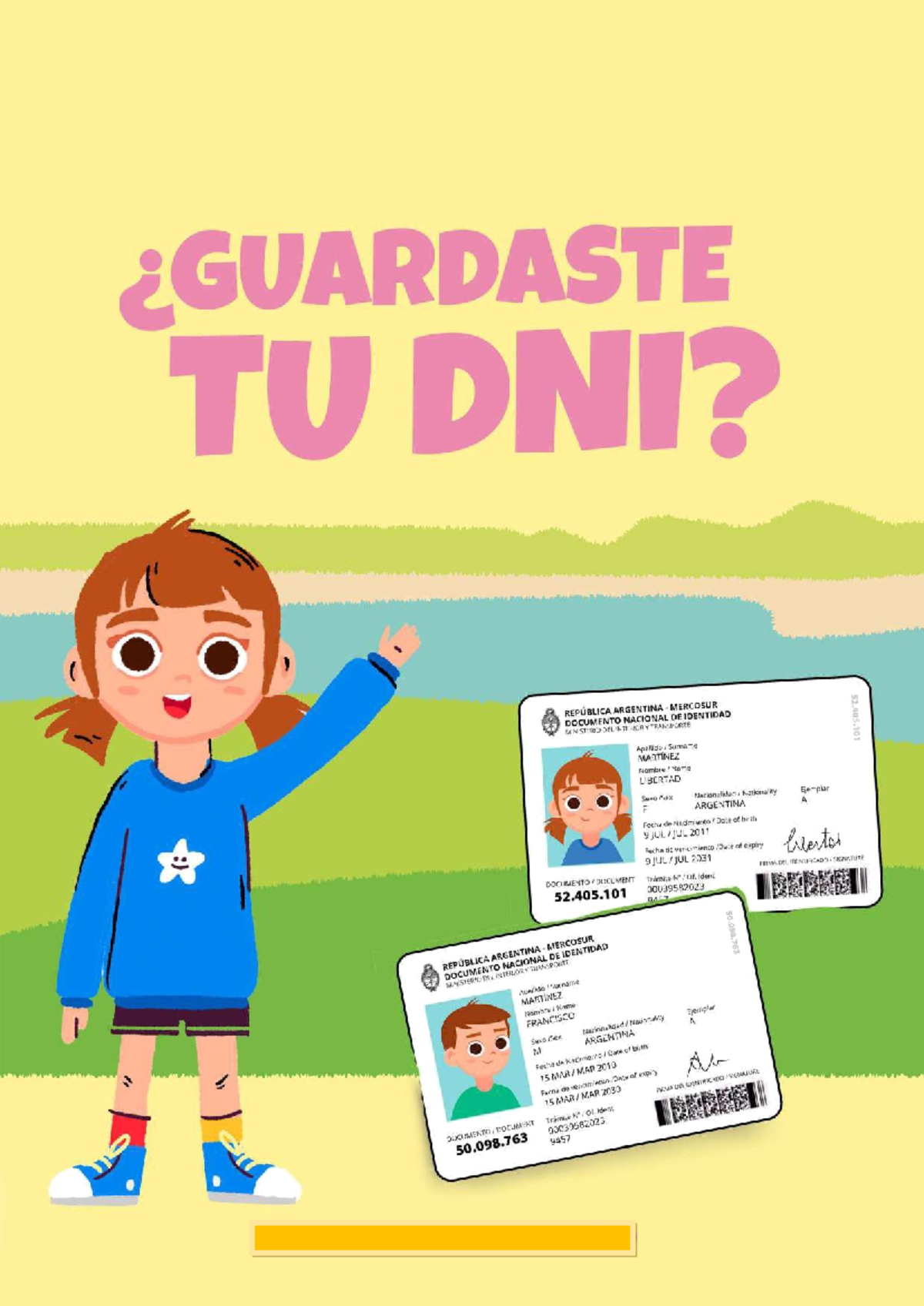 Guardaste TU DNI - que tiene tu dni - ¿GUARDASTE TU DNI? LA SEÑO NOS ...