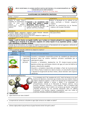 Ficha DE Aplicación Y Lectura 3 DE 3°- U 3- II B- 2024. - AÑO DEL BICENTENARIO, DE LA ...
