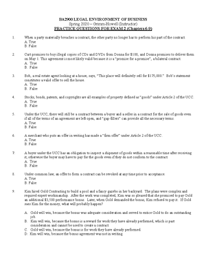 Chapter 13 Choice of Entity - Common types of business organizations ...