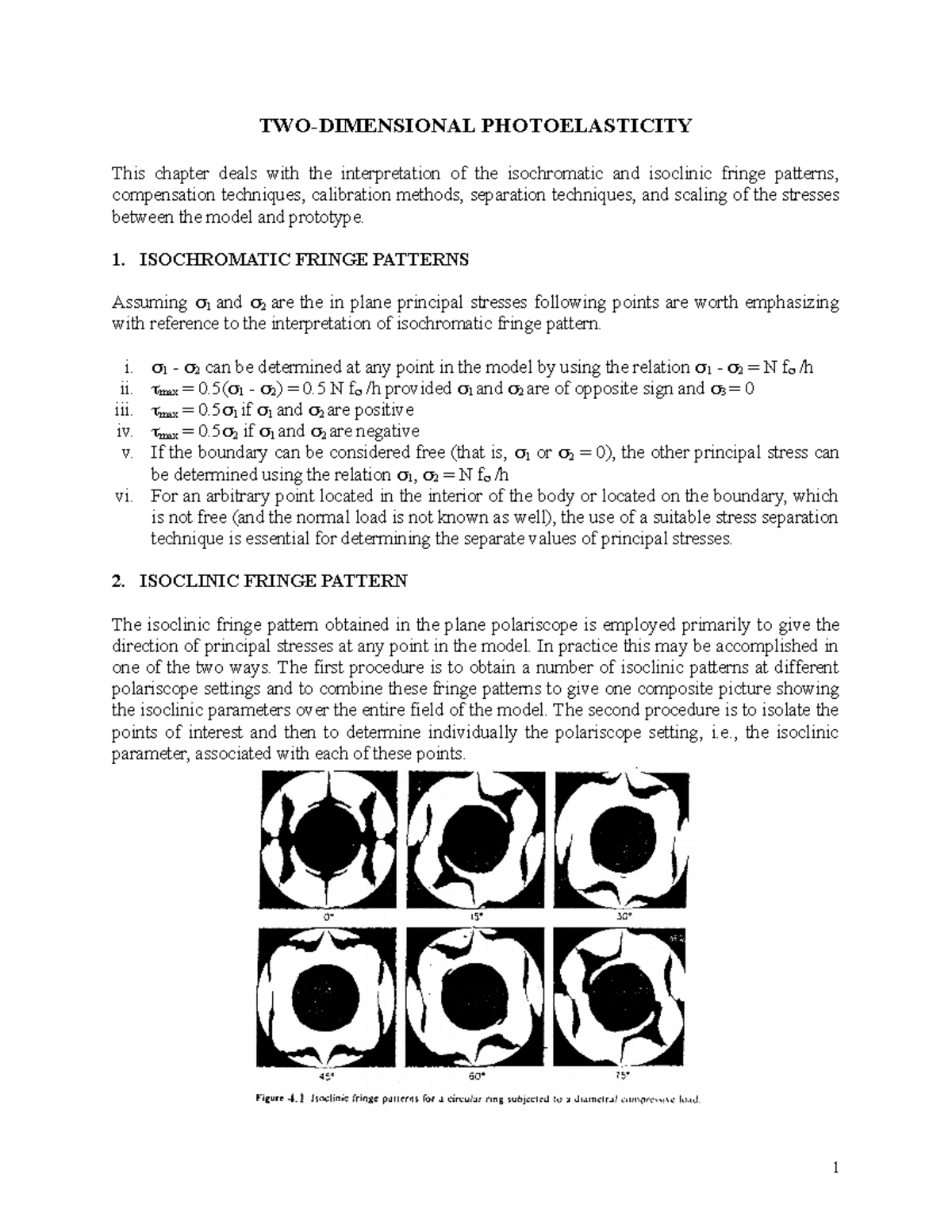 2D Photo(ME-305) - 2d photometric technique to see strain - TWO ...