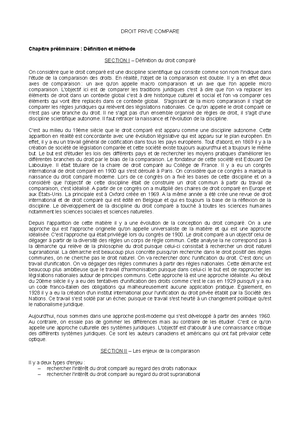 Document scanné 7 - Fiche révision - Droit Comparé (LEA-L1) - Studocu