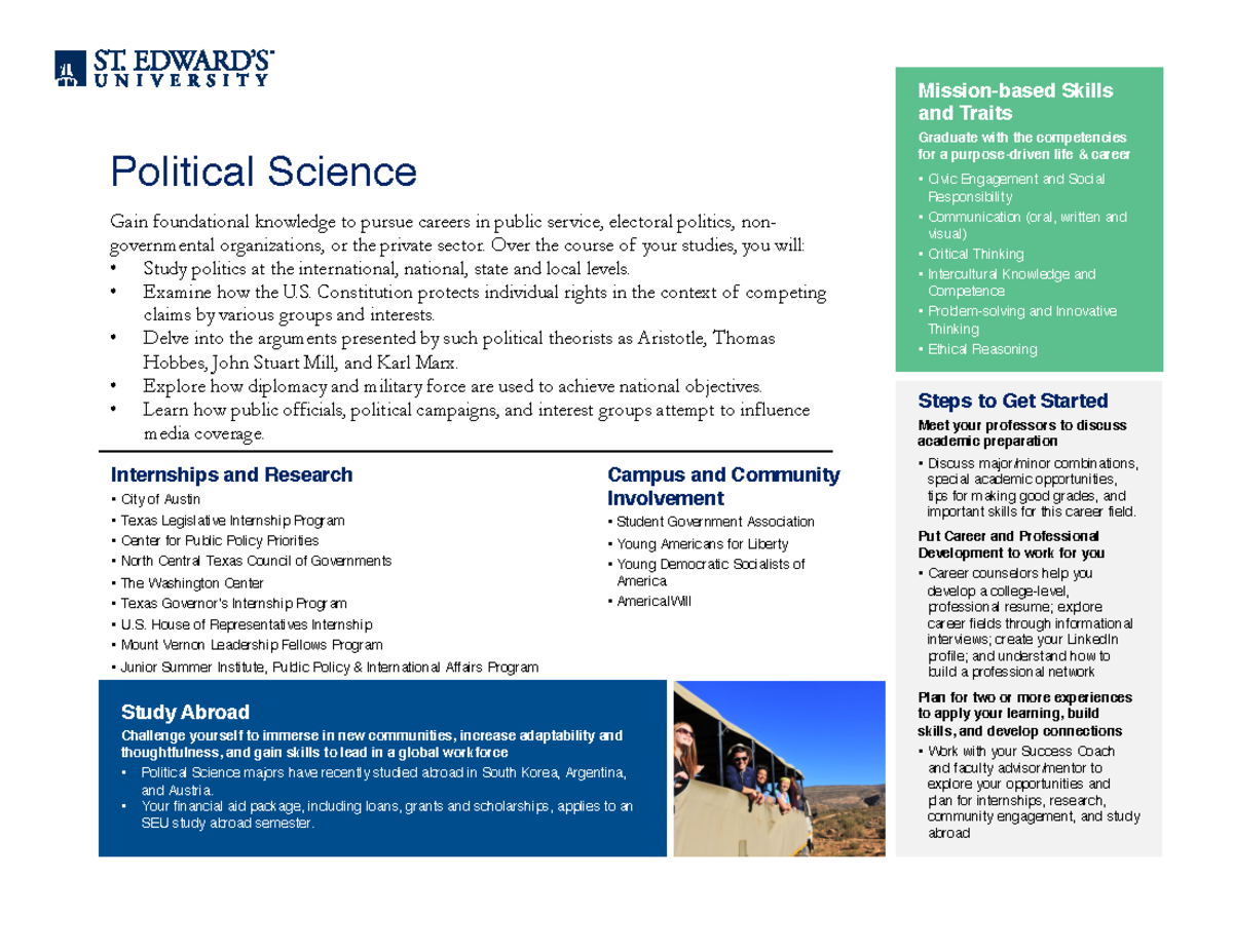 Political Science - Coursework de intro al algebra - Mission-based ...