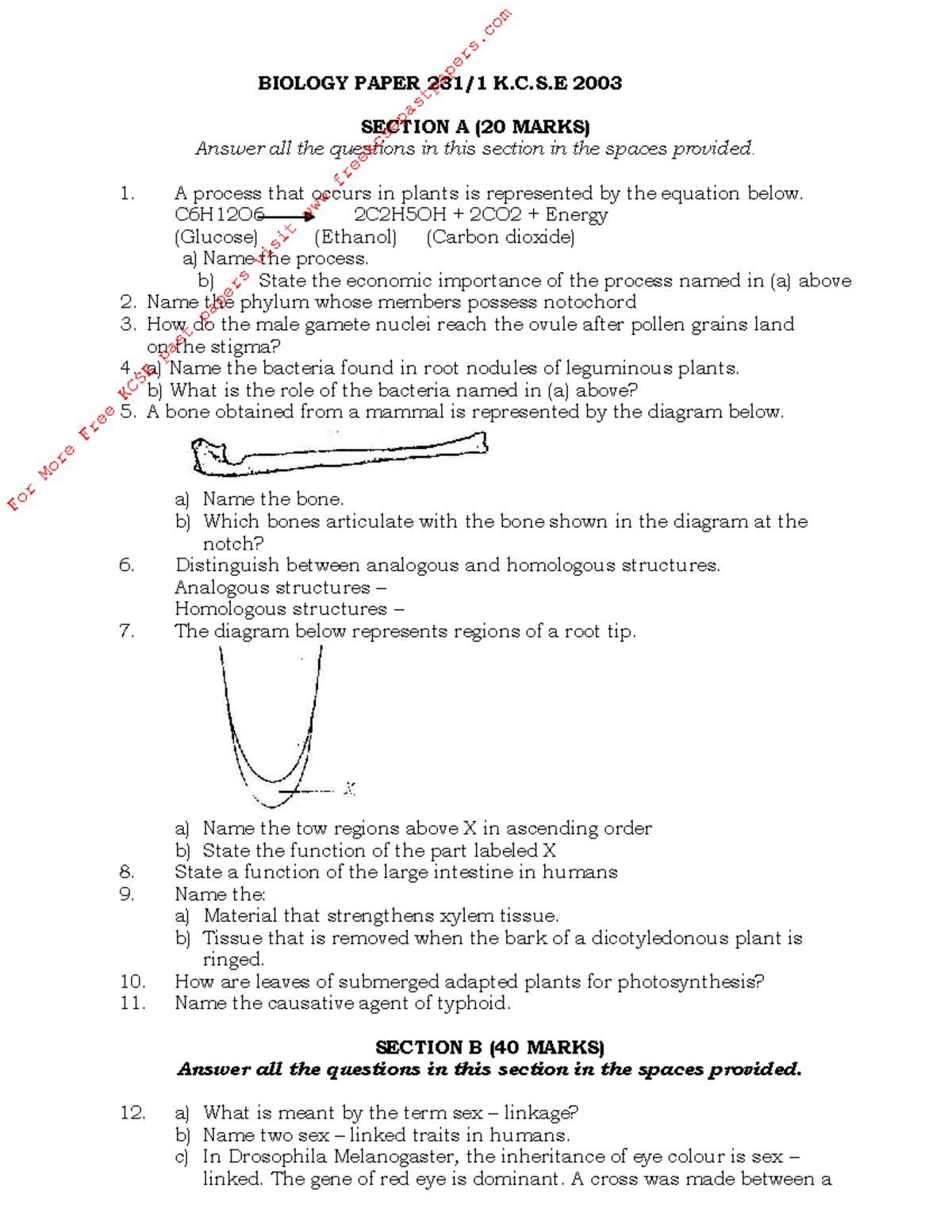 KCSE-CRE- Questions - The notes are clearly stated and very clear on to ...