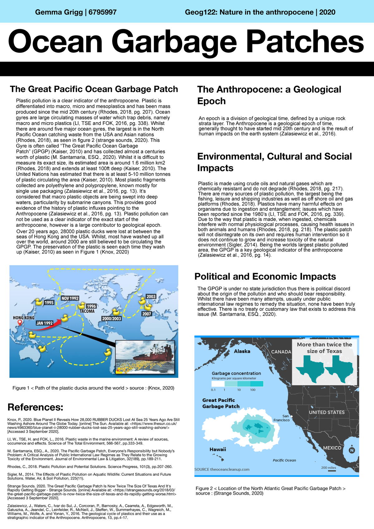 2020-living in a material world(geog122)-poster - References: Ocean ...