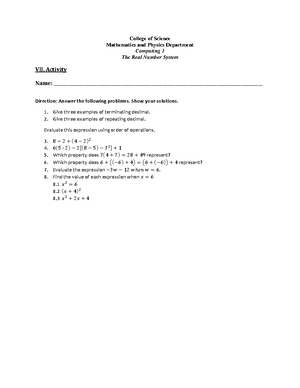 Acquire Module 2 Functions - Module 2: FUNCTIONS A function is a ...