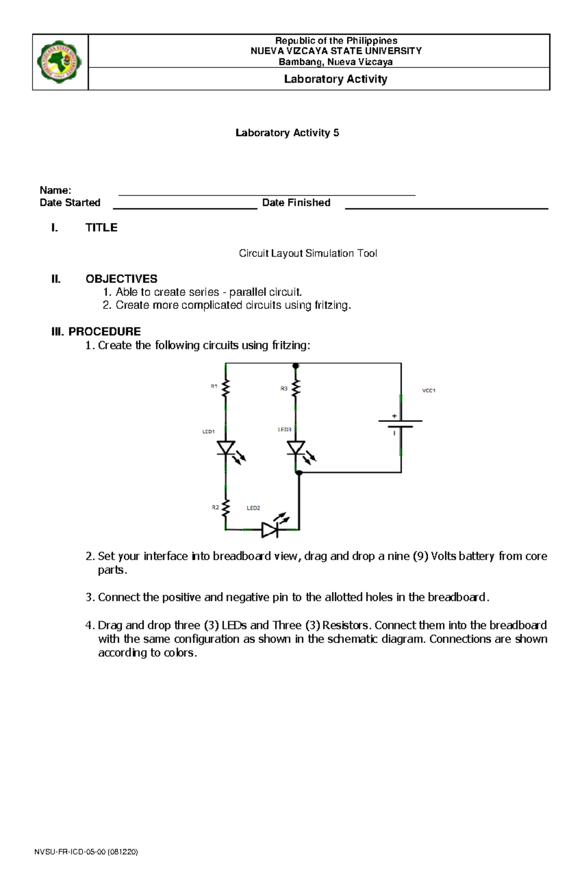 Laboratory Activity 5 - Module - Republic of the Philippines NUEVA ...