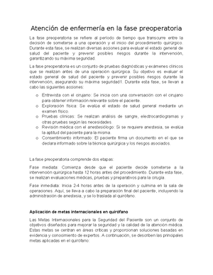 Intervención quirúrgica - Intervención quirúrgica Es una práctica ...