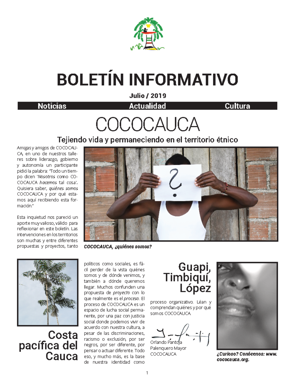 Boletin informativo julio de 2019 sdsdsds - BOLETÍN INFORMATIVO ...