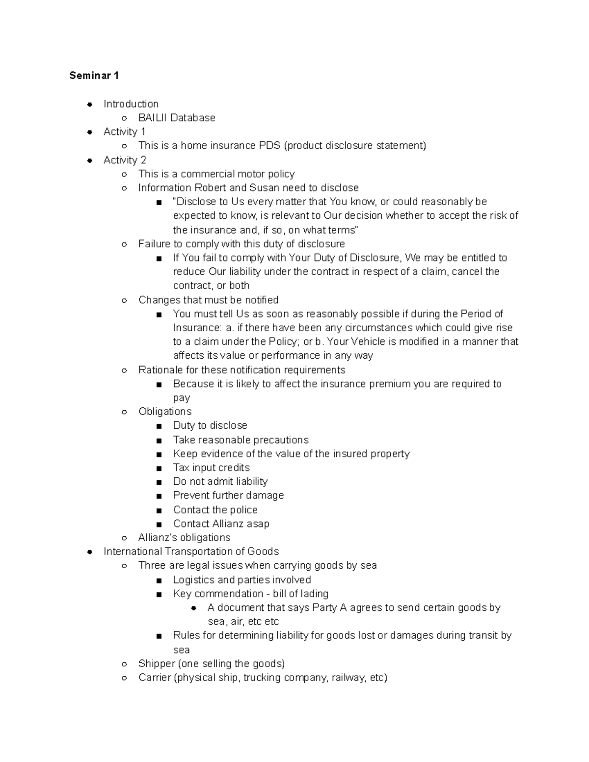 Contracts - Seminar 1 Introduction BAILII Database Activity 1 This is a ...