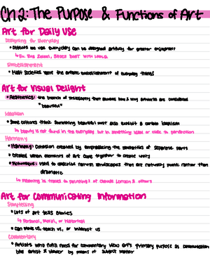 ART 103 Ch 3 - Revel Preble's Artforms, 12th Edition, Chapter 3 Notes ...