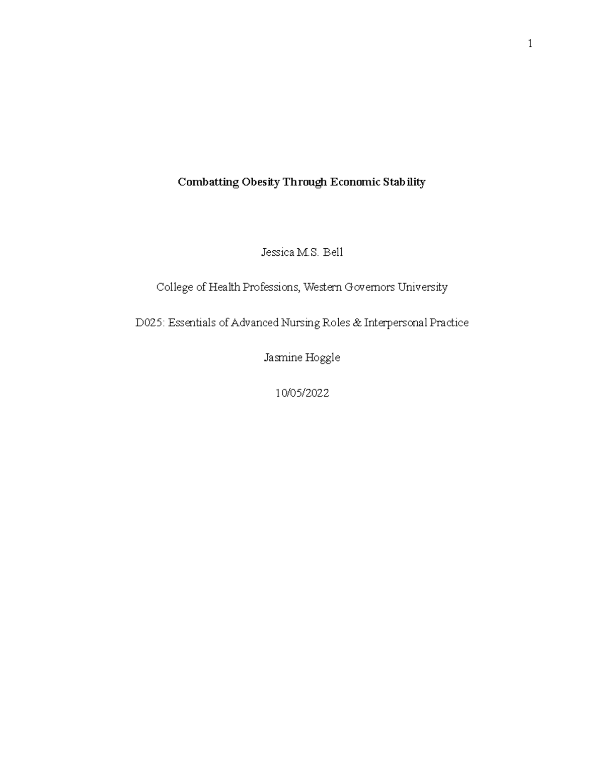 AWM2 paper - No revisions - Combatting Obesity Through Economic ...