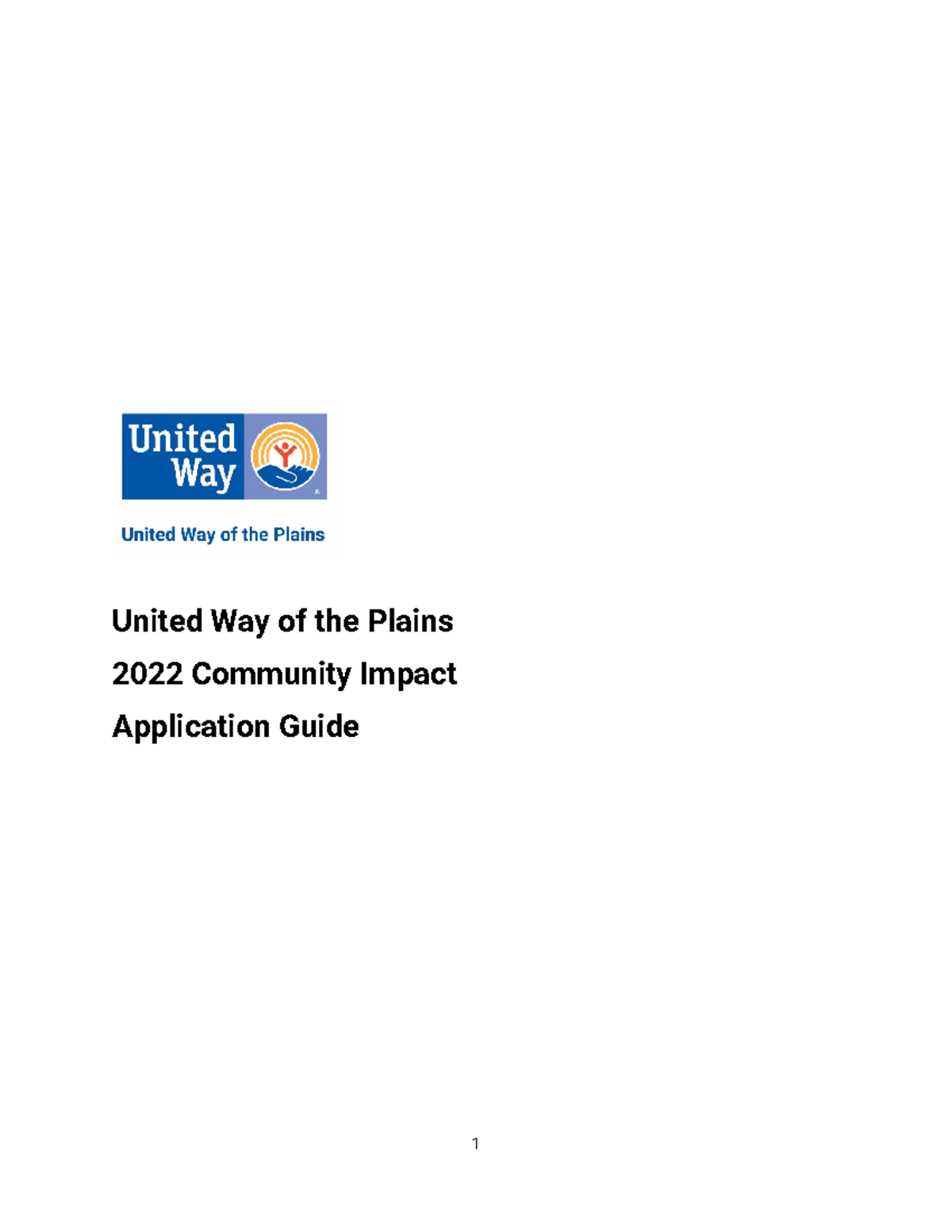 2022 Community-Impact-Application-Guide Final - United Way of the ...