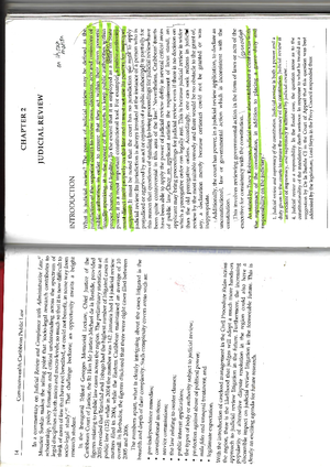 Table of Ouster Clauses - NAME COURT AND JUDGE CLAUSE REVIEWABLE ...