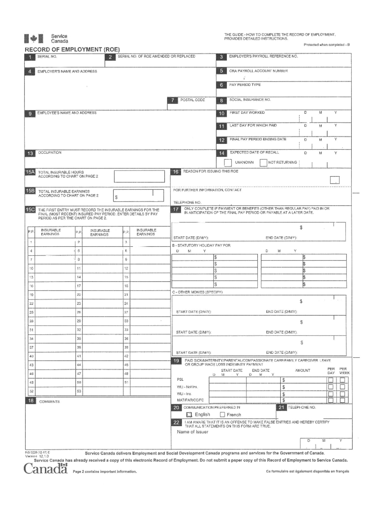 Blank ROE - gbm 205 - Studocu