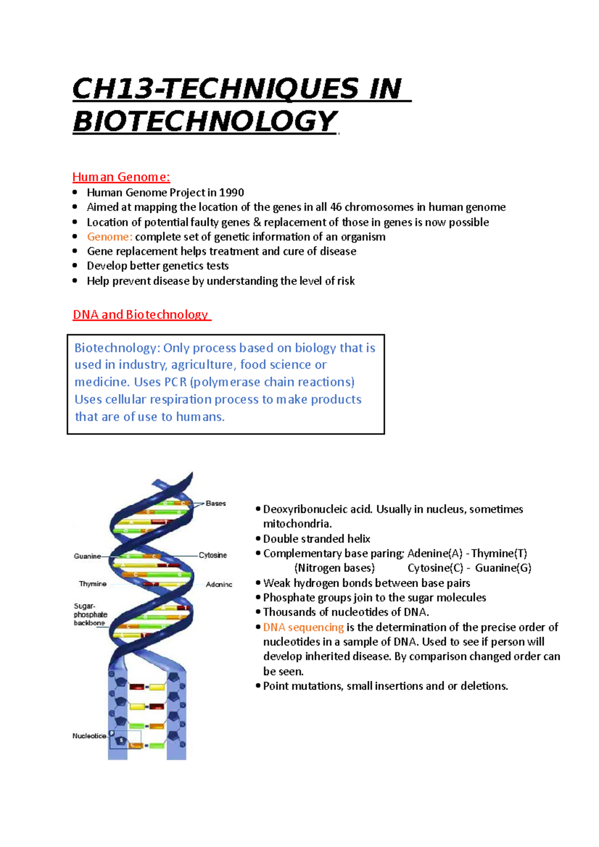 CH13- Techniques in Biotechnology - CH13-TECHNIQUES IN BIOTECHNOLOGY ...