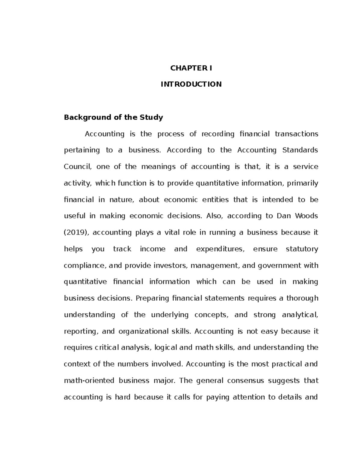 Group 4 Notes Notes Notes Notes Notes Notes Notes Chapter I