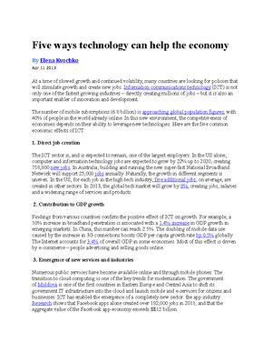 Business plan about electric cars - SCHOOL OF BUSINESS BSE1013 ...