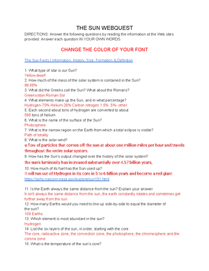 Exploring universe video worksheet - Exploring the Universe Video ...
