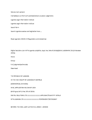 Compendium of moot competition - Compendium Of the Cases Cited On ...