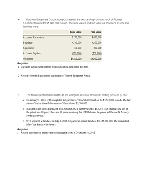 Accounting 201 Mc Graw Hill 1 A-B - ACCT201 - Studocu