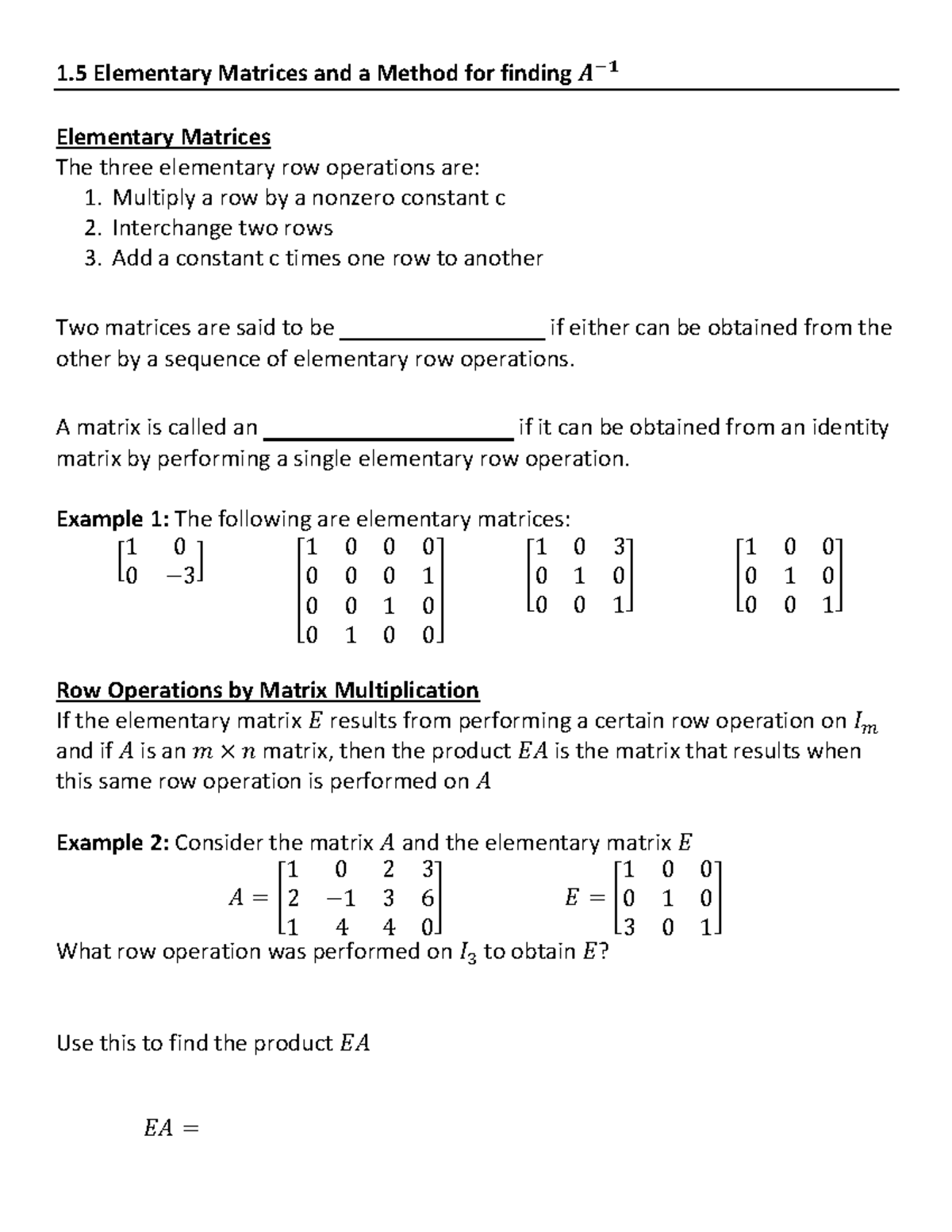 COC M214 Section 1.5 - Warning: TT: undefined function: 32 1 Elementary ...