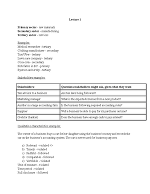 CACC100, Module 1 - Why Study Accounting - Why Study Accounting? Hello ...