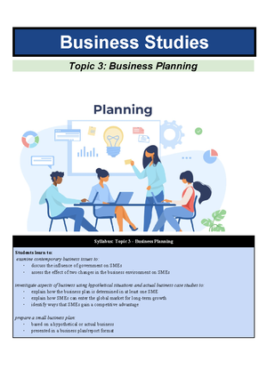 Business Life cycle - Studocu
