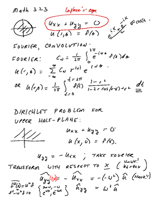 Math 323 ln10smallb - Lecture Notes 10b - MATH 323 - Studocu