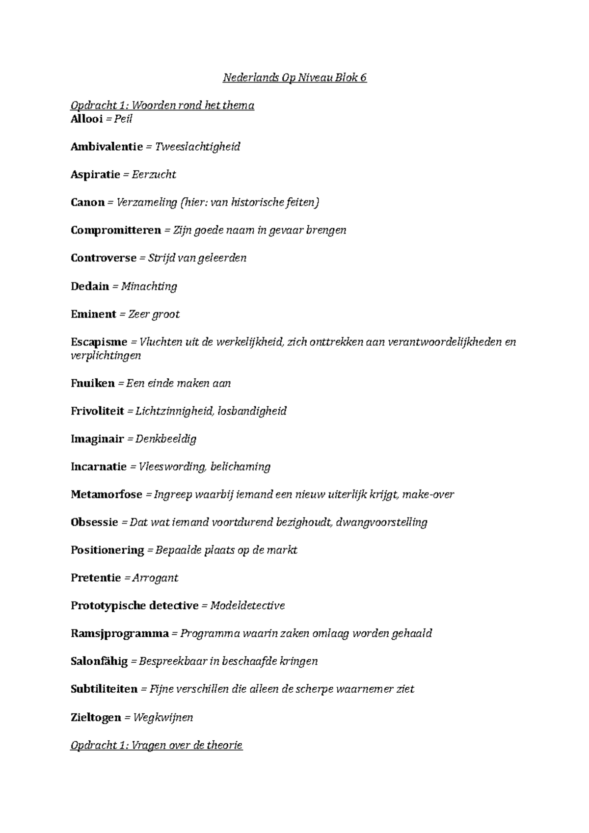 Nederlands Op Niveau Blok 6 - Stappen structuurschema: Stap 1: Je stelt ...