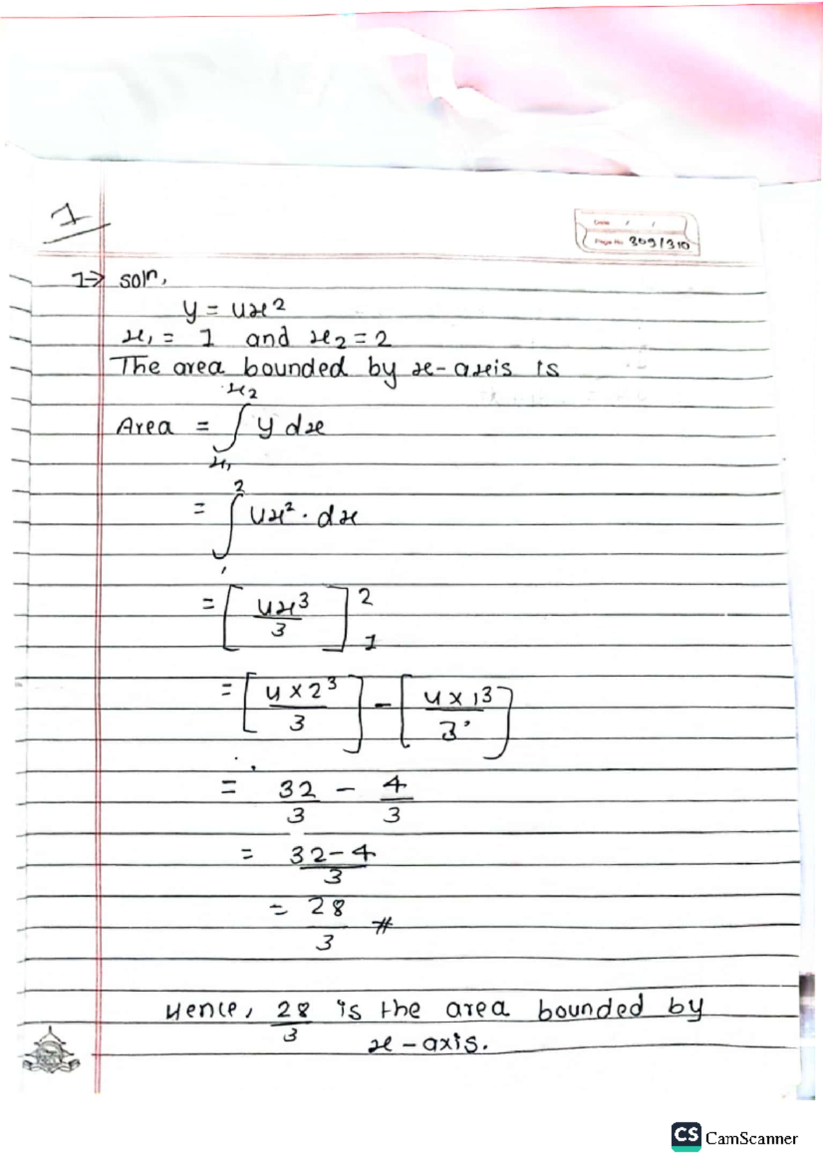 Math set 1 - Solved previous setss - Date Page the 3091310 soln, use H ...