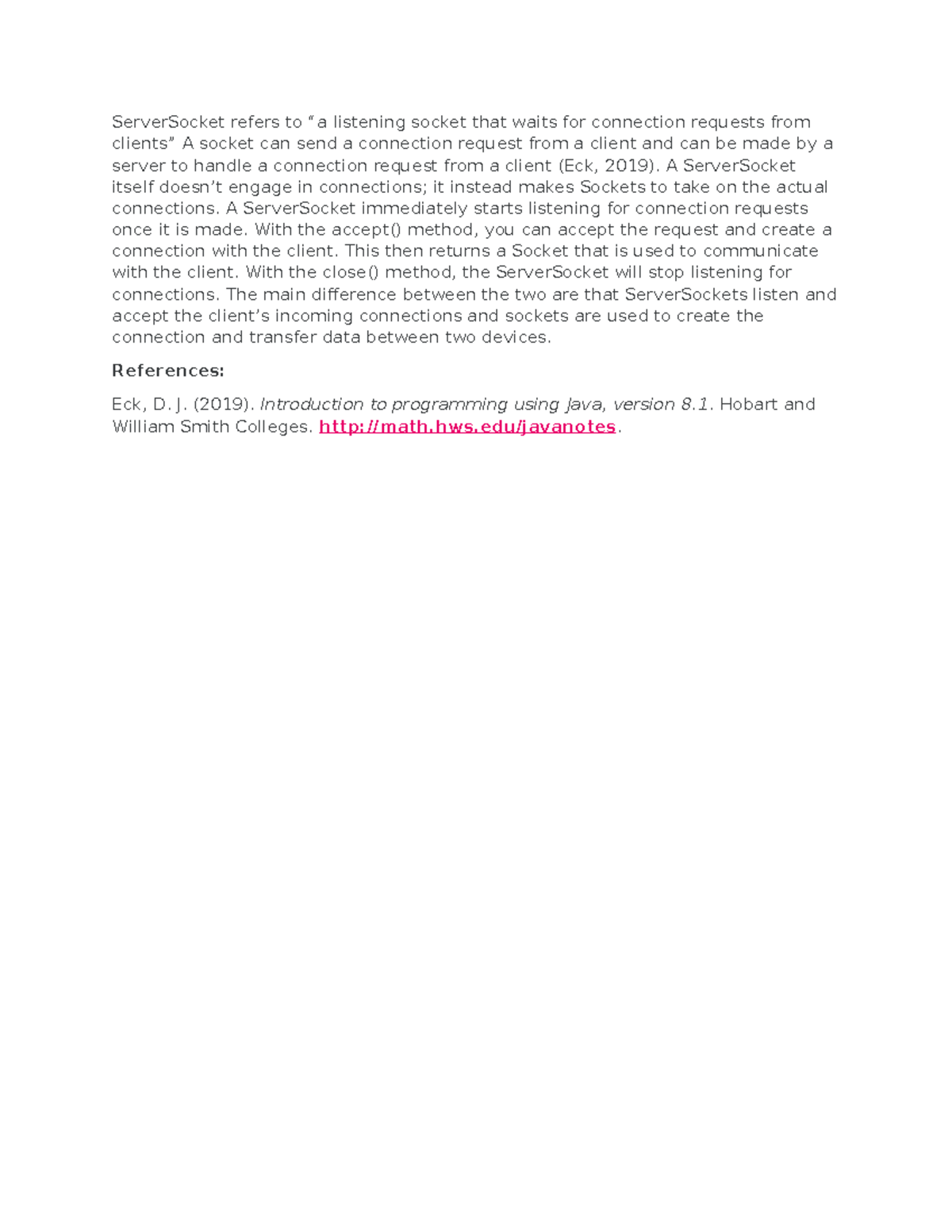 Discussion Assignment Unit 6 - CS 1103 - UoPeople - Studocu