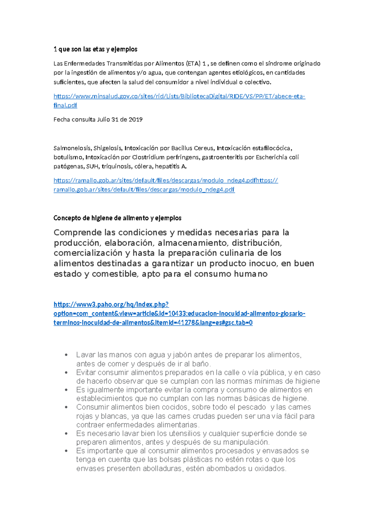 Etas itb - gfdgf - 1 que son las etas y ejemplos Las Enfermedades ...