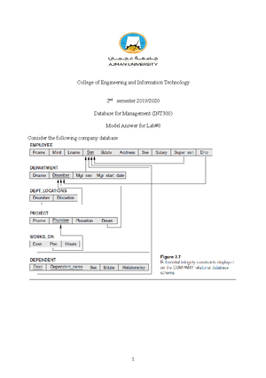 Course Syllabus - Course Syllabus College: Engineering and Information Technology Department ...