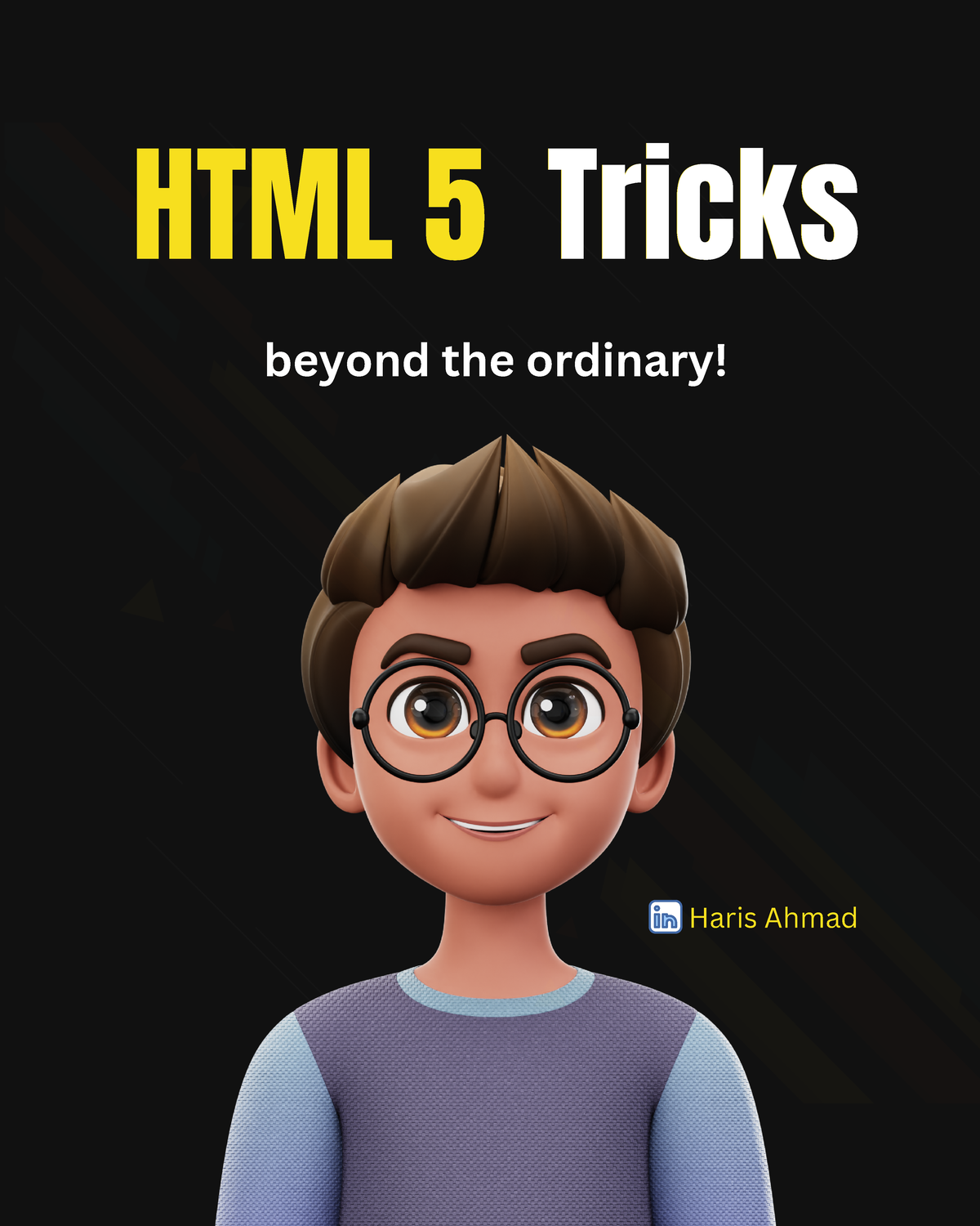 Html5 Tricks - B.tech - HTML 5 TricksTricks beyond the ordinary! start ...