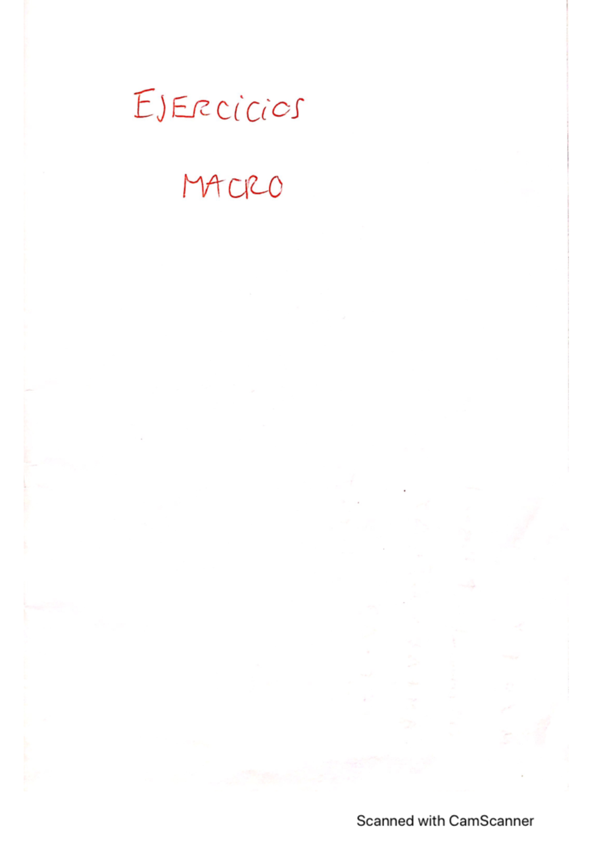 Ejercicios completos Macro 1 - Macroeconomía - Studocu