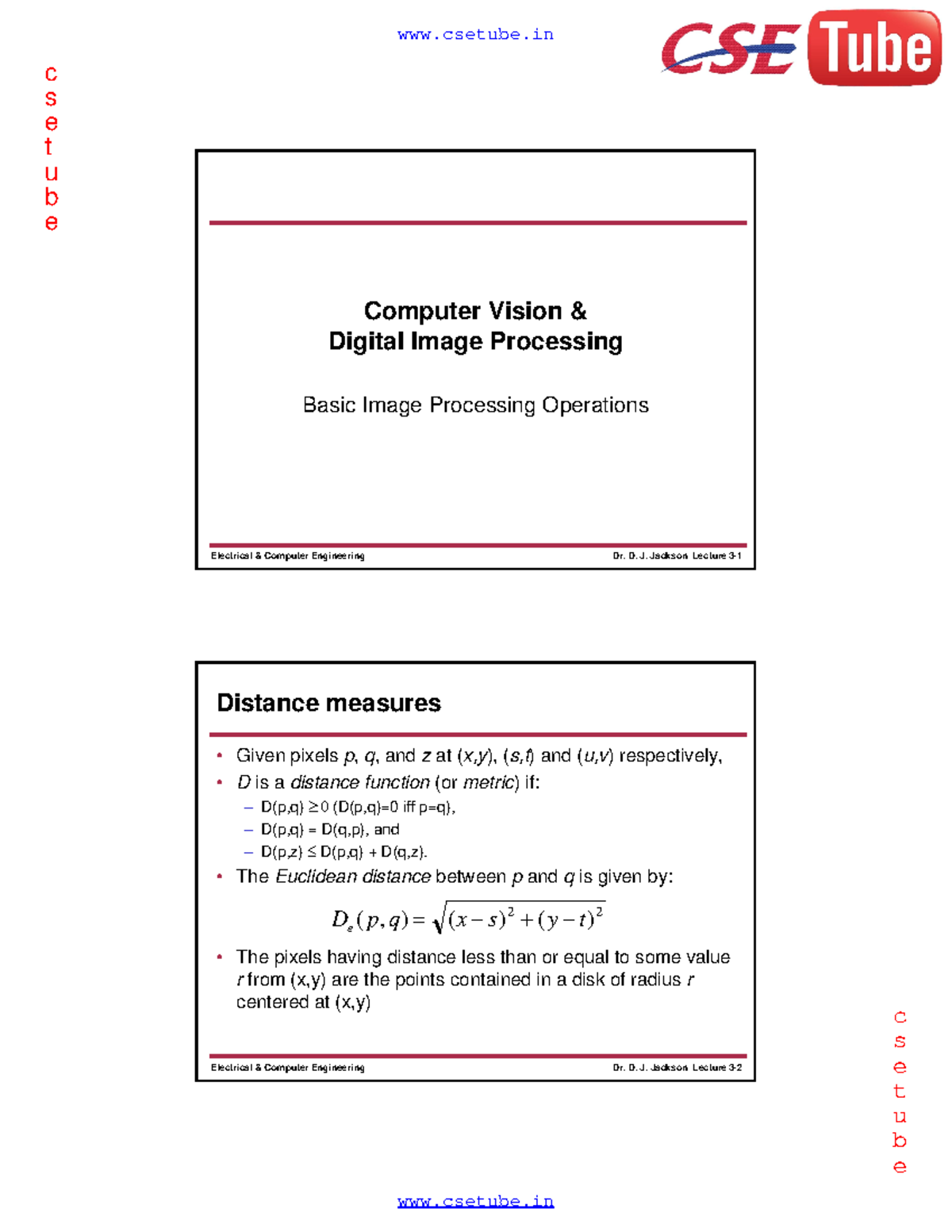 LECT03-2 - CSE TUBE - Notes - csetube Electrical & Computer Engineering ...