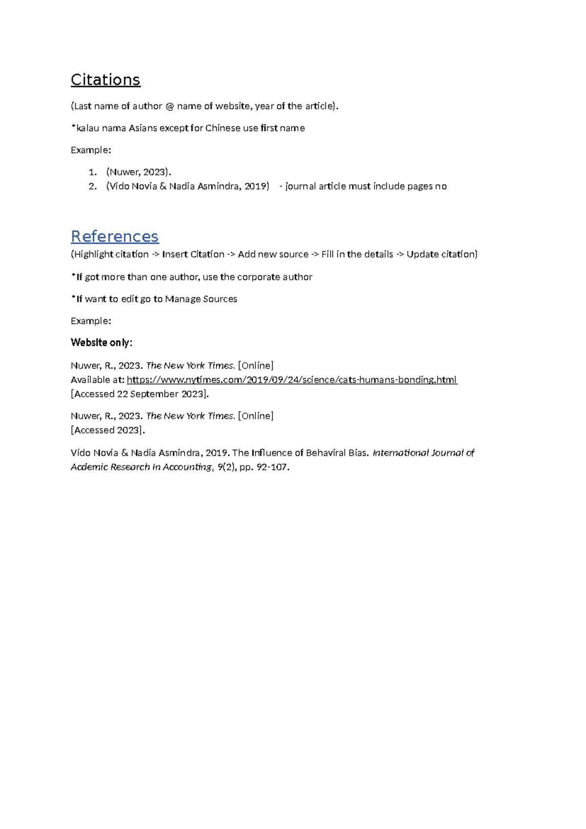 Asp Notes Asp Nota Citations Last Name Of Author Name Of Website Year Of The Article 