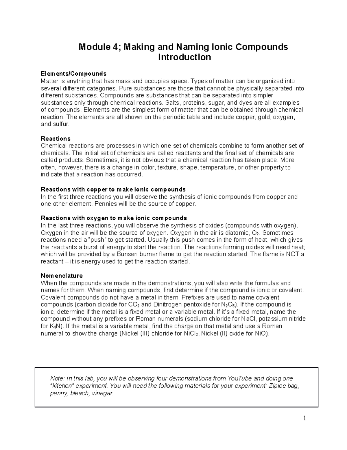 Module 4 lab 2 - details to explanation of assignments - Module 4; Making and Naming Ionic ...