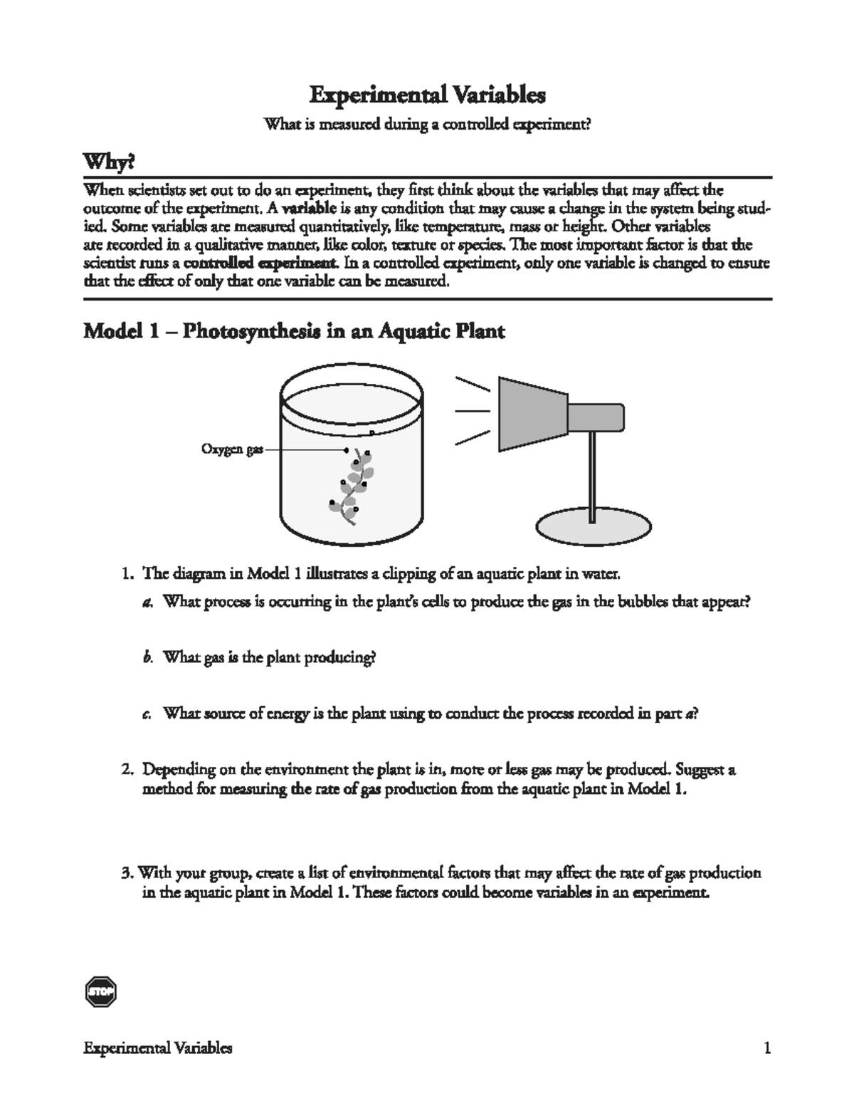 Experimental Variables - A variable is any condition that may cause a ...