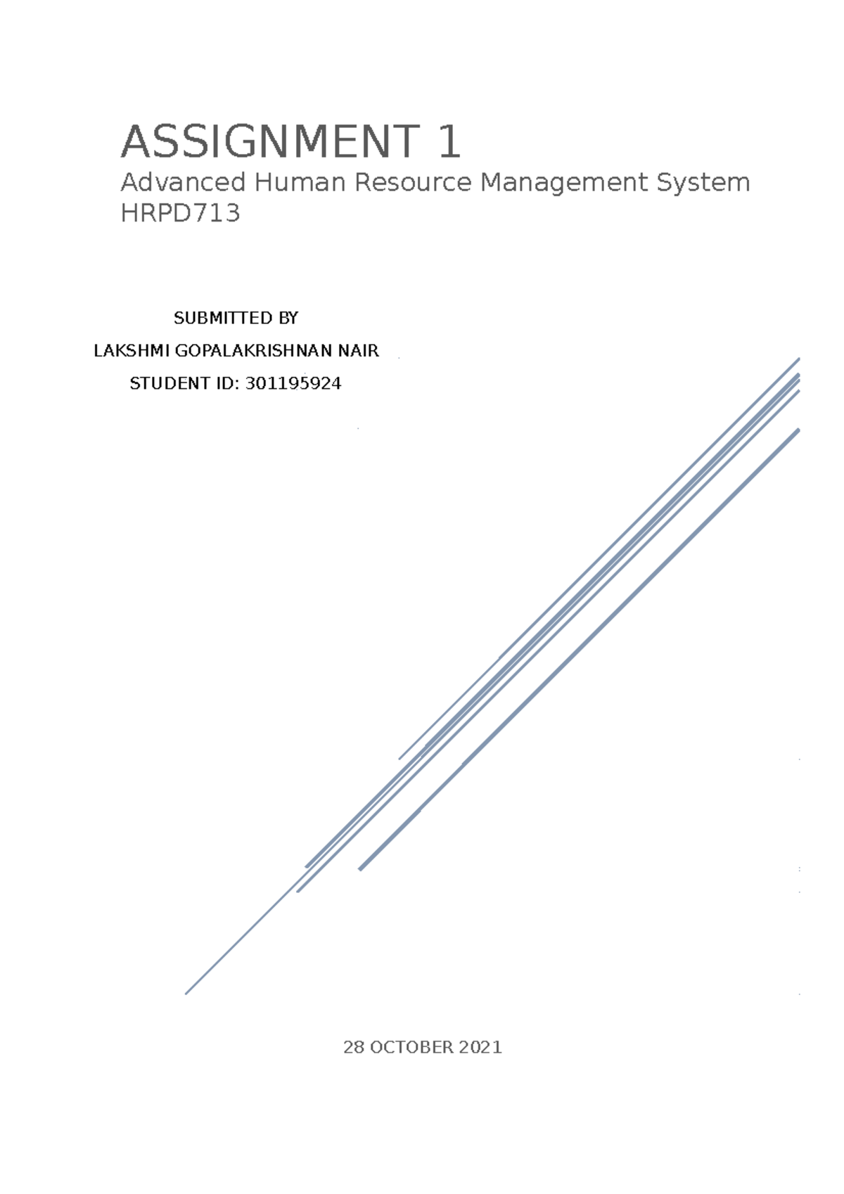 Assignment 3 - Budget allocation to each department - ASSIGNMENT 1 ...
