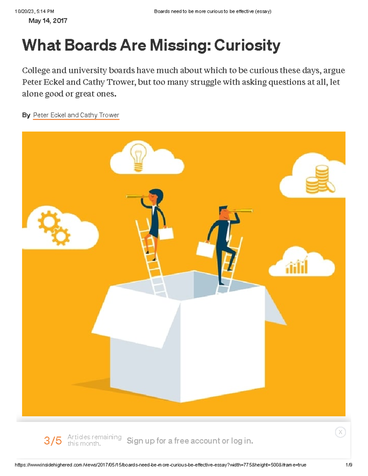 Boards need to be more curious to be effective (essay) - What Boards ...