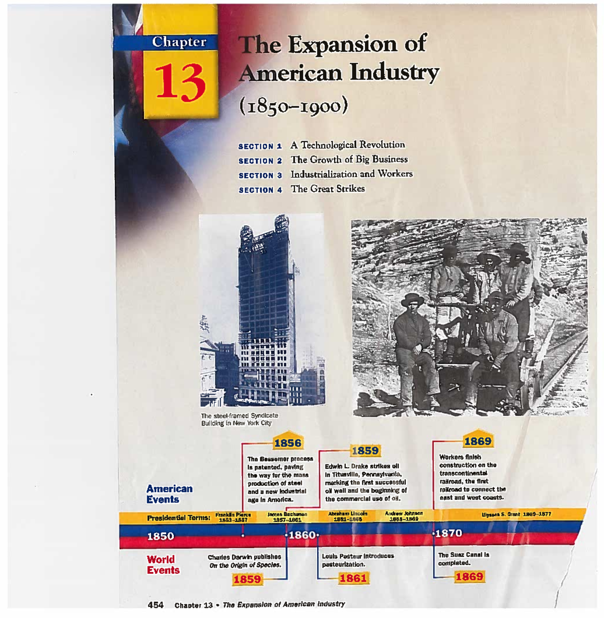 Chapter 13, section 1 Industrialization - Studocu