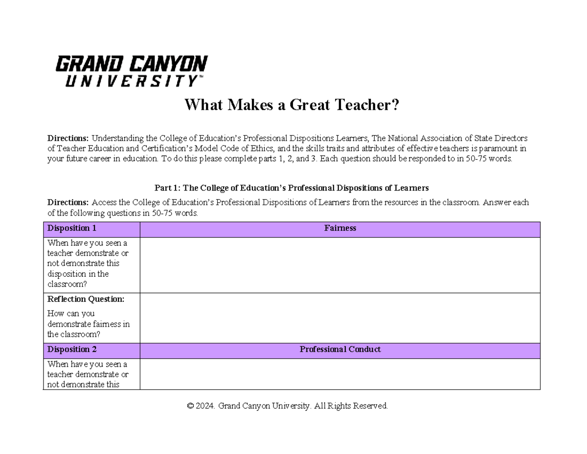 UNV 108 T5 What Makesa Great Teacher - What Makes a Great Teacher ...