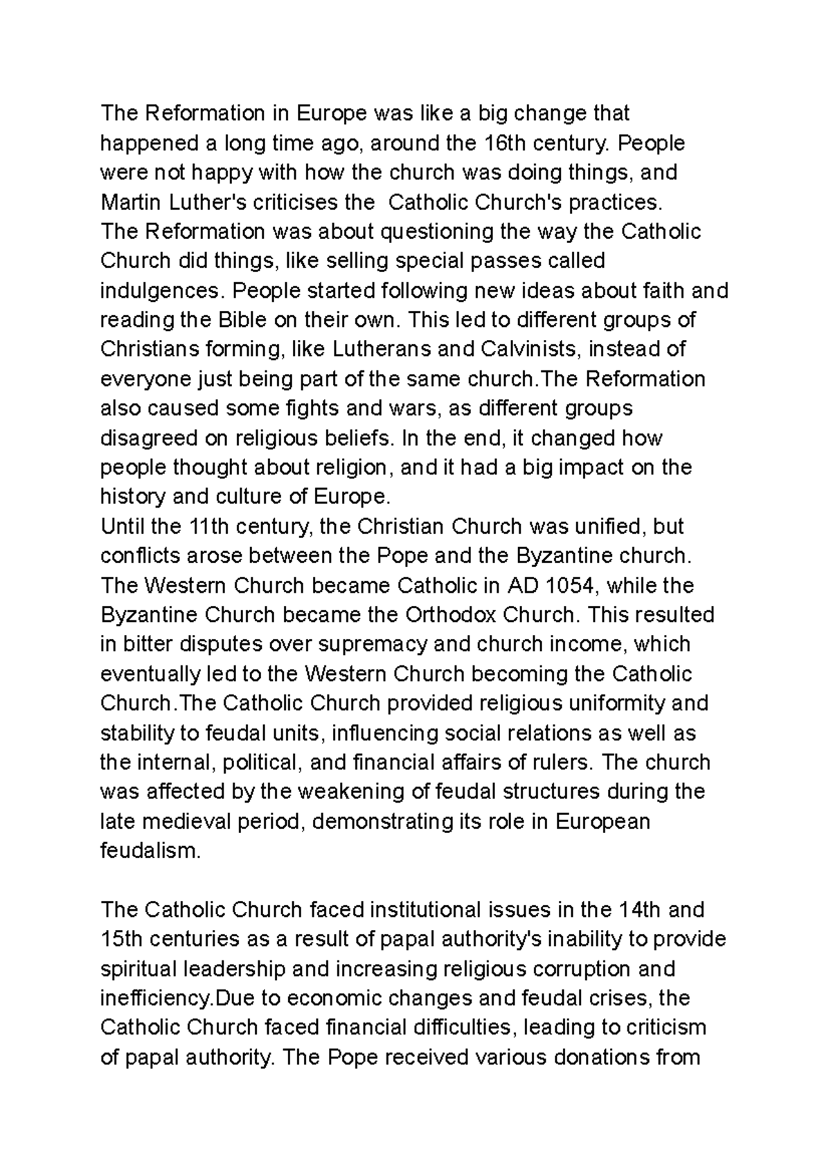 Reformation in europe germany - The Reformation in Europe was like a ...