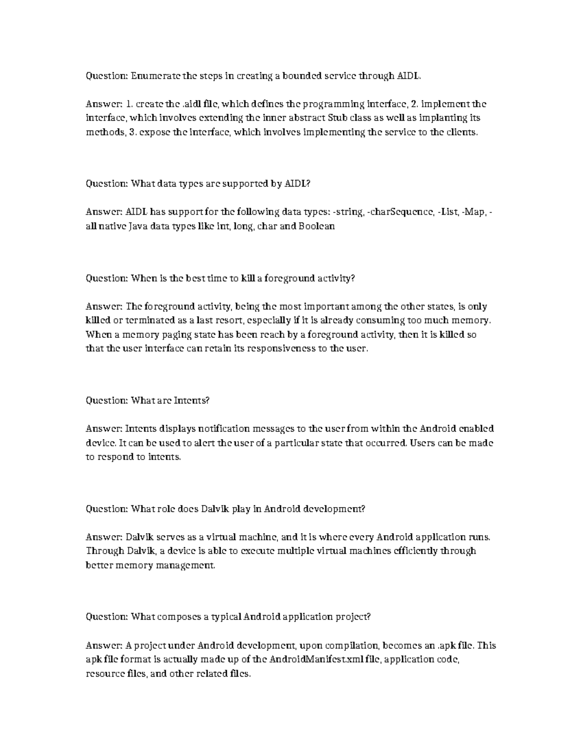 Multispired raggled leafwood - Question: Enumerate the steps in ...