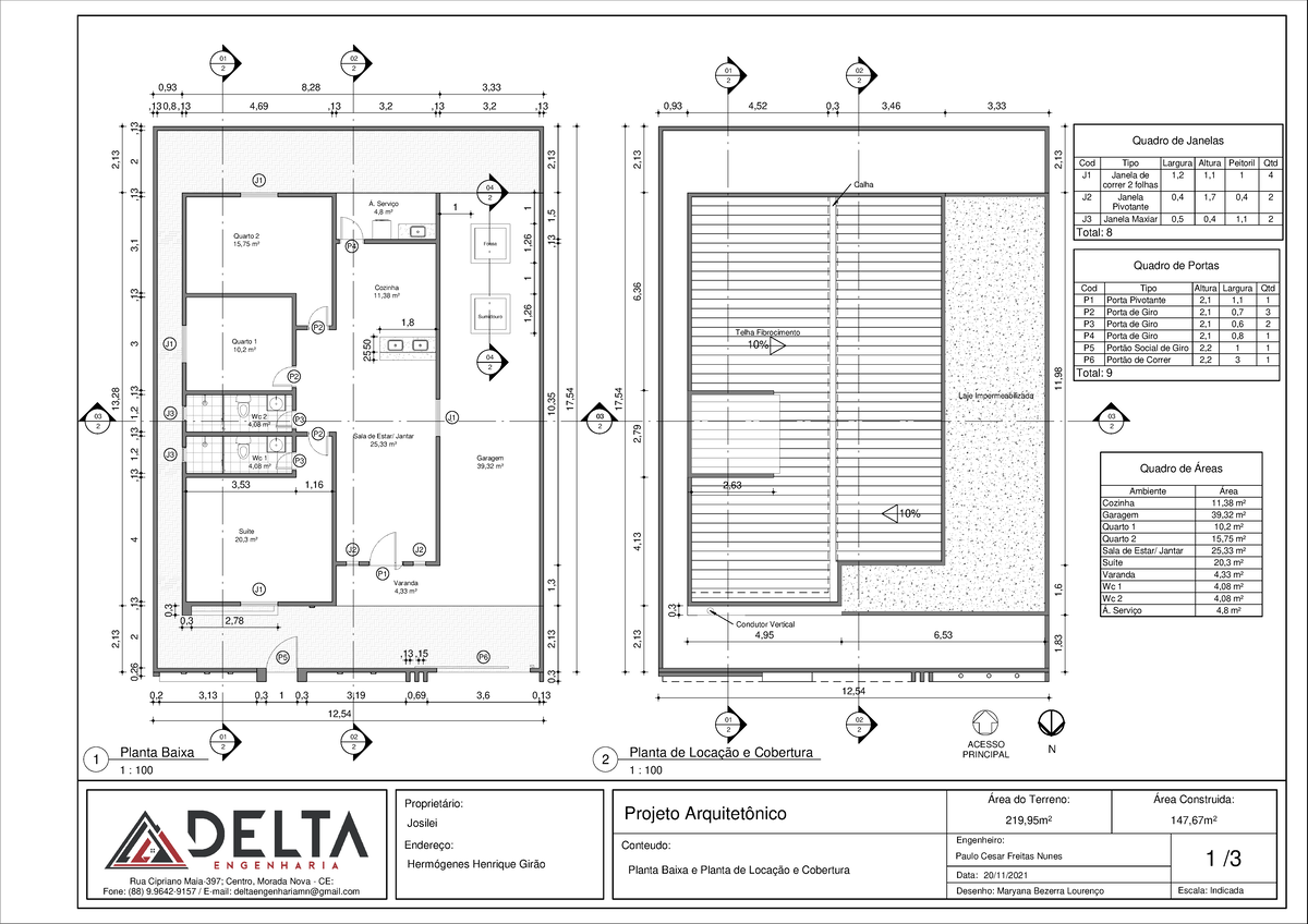 Planta de localização - - Studocu